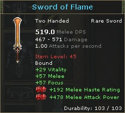Sword of Flame | Eldevin Wiki | Fandom