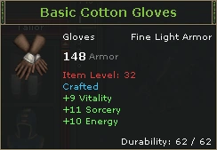 Basic Cotton Gloves | Eldevin Wiki | Fandom