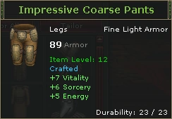 Impressive Coarse Pants | Eldevin Wiki | Fandom