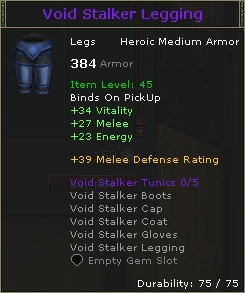 Void Stalker Legging | Eldevin Wiki | Fandom