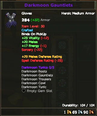 Darkmoon Gauntlets | Eldevin Wiki | Fandom