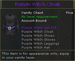Purple Witch Cloak | Eldevin Wiki | Fandom