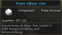 Pure Silver Ore | Eldevin Wiki | Fandom