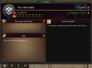 Guild | Eldevin Wiki | Fandom