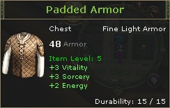 Padded Armor | Eldevin Wiki | Fandom