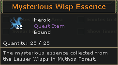 Mysterious Wisp Essence | Eldevin Wiki | Fandom