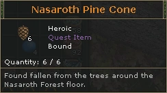Nasaroth Pine Cone | Eldevin Wiki | Fandom