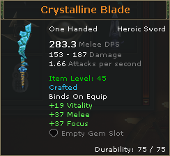 Crystalline Blade | Eldevin Wiki | Fandom
