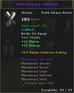 Mercenary Gloves | Eldevin Wiki | Fandom