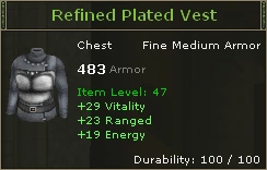 Refined Plated Vest | Eldevin Wiki | Fandom