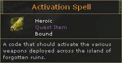 Activation Spell | Eldevin Wiki | Fandom