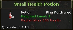 Small Health Potion | Eldevin Wiki | Fandom