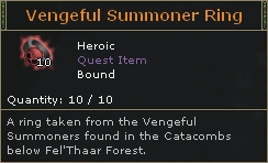 Vengeful Summoner Ring | Eldevin Wiki | Fandom