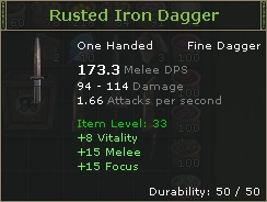 Rusted Iron Dagger | Eldevin Wiki | Fandom