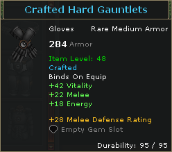 Crafted Hard Gauntlets | Eldevin Wiki | Fandom