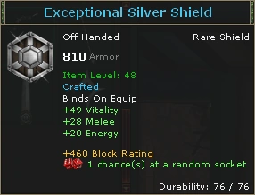 Exceptional Silver Shield | Eldevin Wiki | Fandom