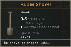 Rubes Shovel | Eldevin Wiki | Fandom