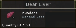 Bear Liver | Eldevin Wiki | Fandom