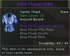 Blue Floral Shirt | Eldevin Wiki | Fandom