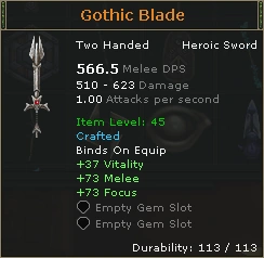 Gothic Blade | Eldevin Wiki | Fandom