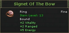 Signet Of The Bow | Eldevin Wiki | Fandom