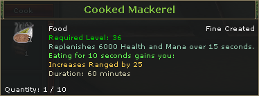 Cooked Mackerel | Eldevin Wiki | Fandom