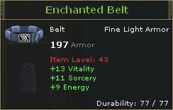 Enchanted Belt | Eldevin Wiki | Fandom