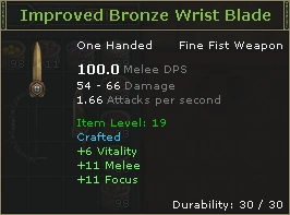 Improved Bronze Wrist Blade | Eldevin Wiki | Fandom
