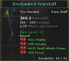 Enchanted Warstaff | Eldevin Wiki | Fandom