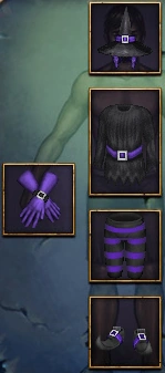 Purple Witch Set | Eldevin Wiki | Fandom