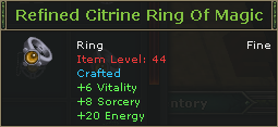 Refined Citrine Ring Of Magic | Eldevin Wiki | Fandom