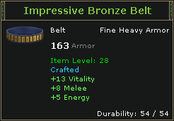Impressive Bronze Belt | Eldevin Wiki | Fandom