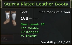 Sturdy Plated Leather Boots | Eldevin Wiki | Fandom