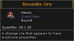 Boomite Ore | Eldevin Wiki | Fandom