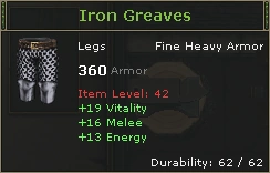Iron Greaves | Eldevin Wiki | Fandom