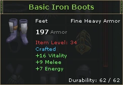 Basic Iron Boots | Eldevin Wiki | Fandom