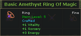 Basic Amethyst Ring Of Magic | Eldevin Wiki | Fandom