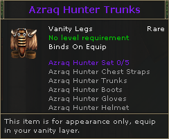 Azraq Hunter Trunks | Eldevin Wiki | Fandom