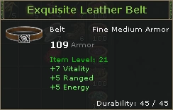 Exquisite Leather Belt | Eldevin Wiki | Fandom