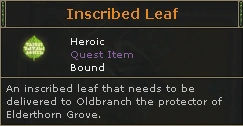 Inscribed Leaf | Eldevin Wiki | Fandom