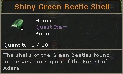Shiny Green Beetle Shell | Eldevin Wiki | Fandom