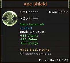 Axe Shield | Eldevin Wiki | Fandom