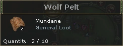Wolf Pelt | Eldevin Wiki | Fandom
