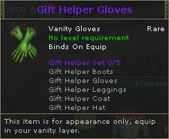 Gift Helper Gloves | Eldevin Wiki | Fandom