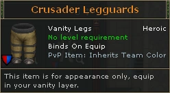 Crusader Legguards | Eldevin Wiki | Fandom