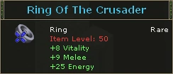 Ring Of The Crusader | Eldevin Wiki | Fandom