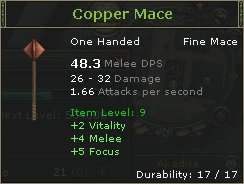 Copper Mace | Eldevin Wiki | Fandom