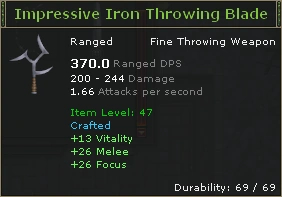 Impressive Iron Throwing Blade | Eldevin Wiki | Fandom