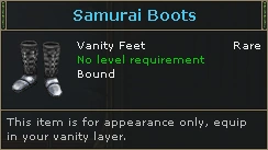 Samurai Boots | Eldevin Wiki | Fandom