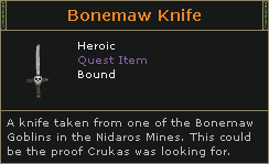 Bonemaw Knife | Eldevin Wiki | Fandom